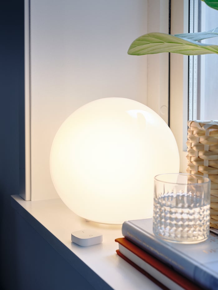 FADO table lamp, white, 25 cm (10") - IKEA CA