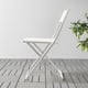 FEJAN chair, outdoor, foldable white - IKEA CA