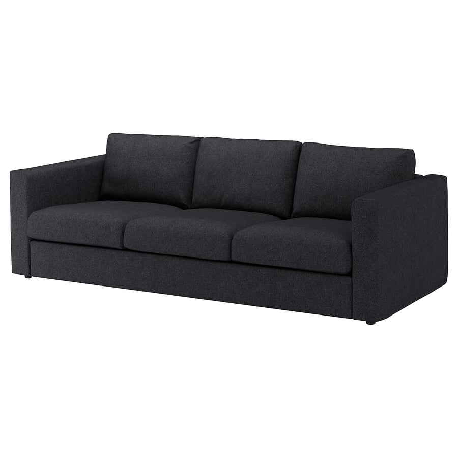 FINNALA sofa, Tallmyra black/gray - IKEA CA