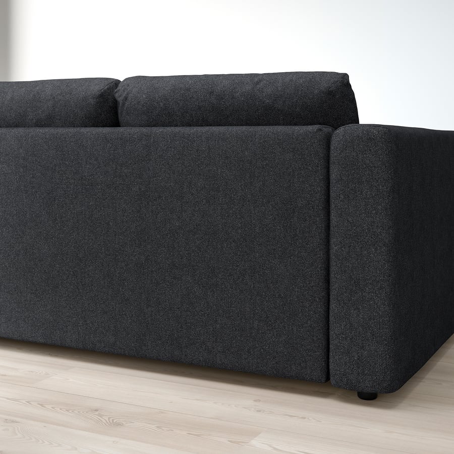 FINNALA sofa, Tallmyra black/gray - IKEA CA