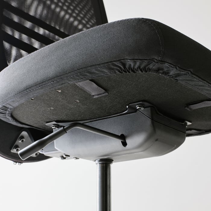 FLINTAN office chair, black - IKEA CA