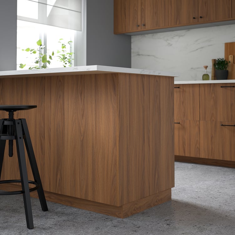 FÖRBÄTTRA cover panel, brown walnut effect, 66.0x91.4 cm (26x36") - IKEA CA