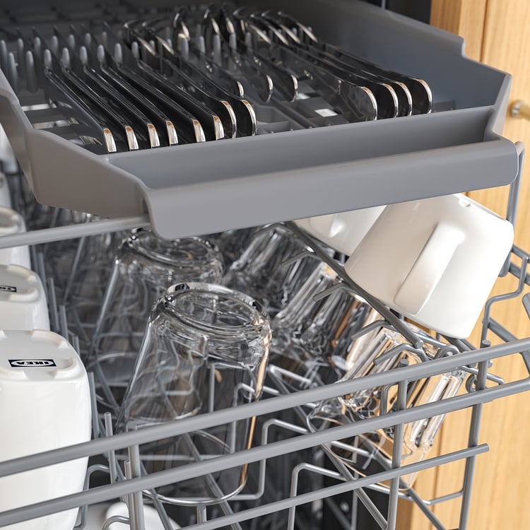 FORNABODA built-in dishwasher, panel-ready, 60 cm (24") - IKEA CA
