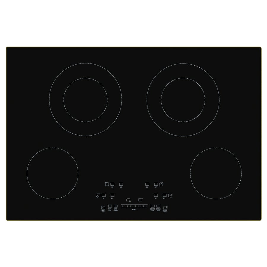 FROMMESTA glass ceramic cooktop, black, 76 cm (30") - IKEA CA