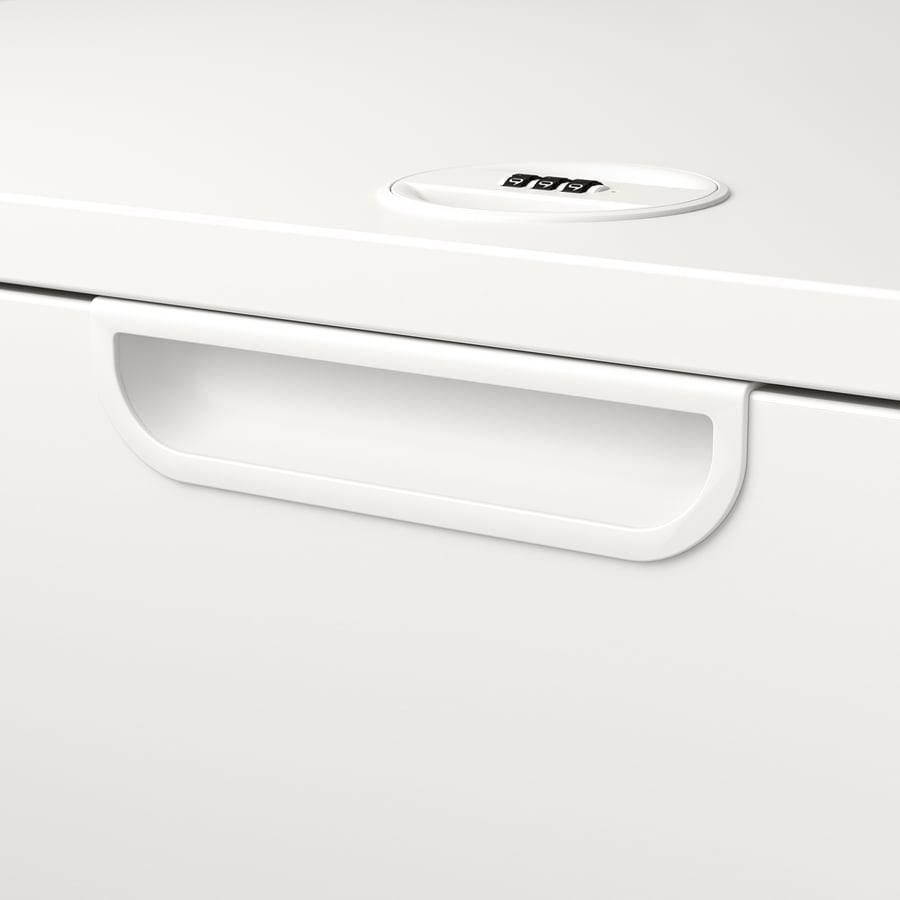 GALANT drawer unit/drop file storage, white, 80x80 cm (311/2x311/2 ...