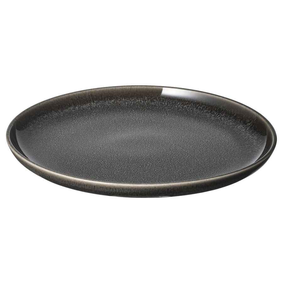 GLADELIG side plate, dark gray, 20 cm (8") - IKEA CA