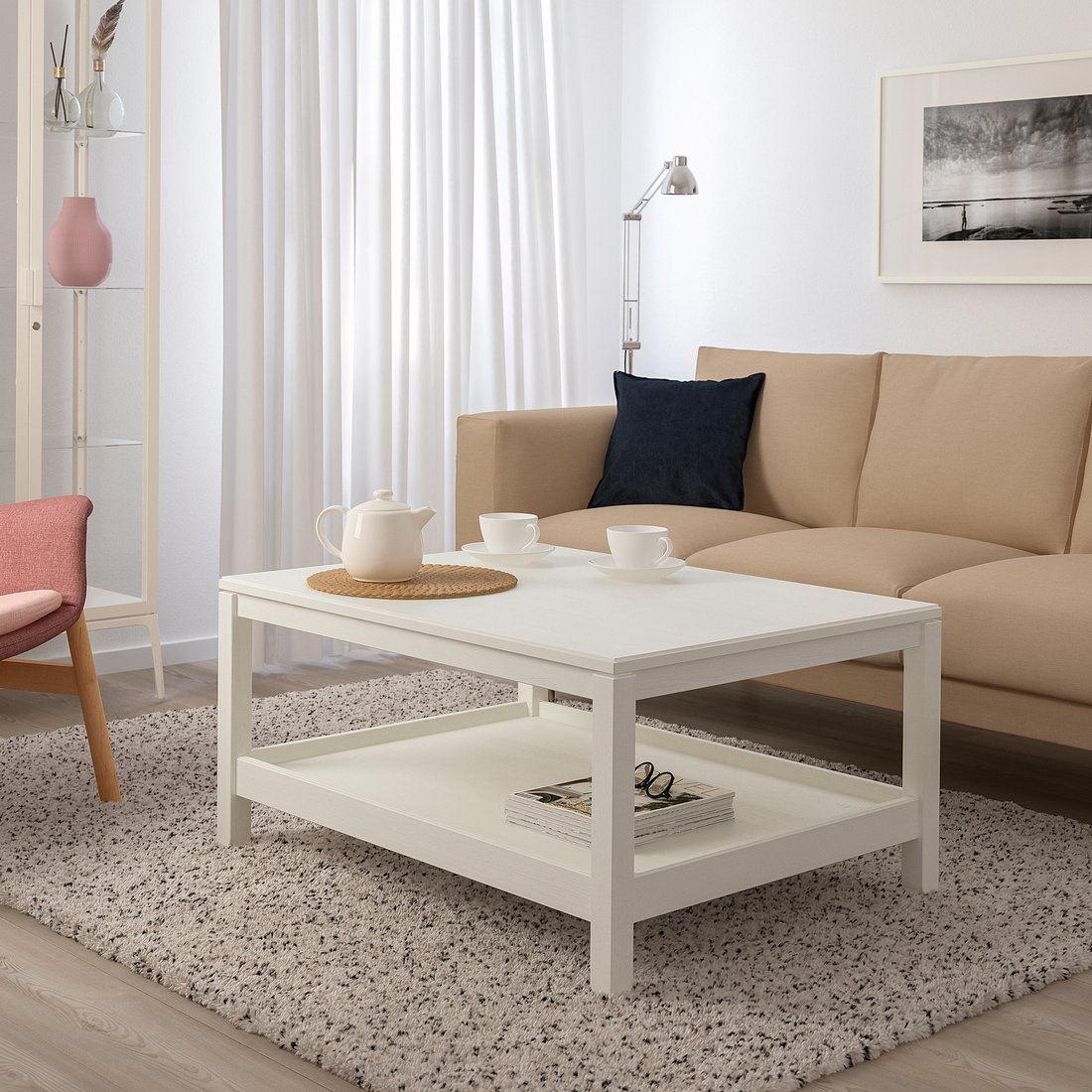 HAVSTA Coffee table, white, 393/8x291/2" (100x75 cm) - IKEA CA
