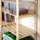 HEJNE 3 section shelving unit, softwood, 230x50x171 cm (901/2x195/8x673 ...