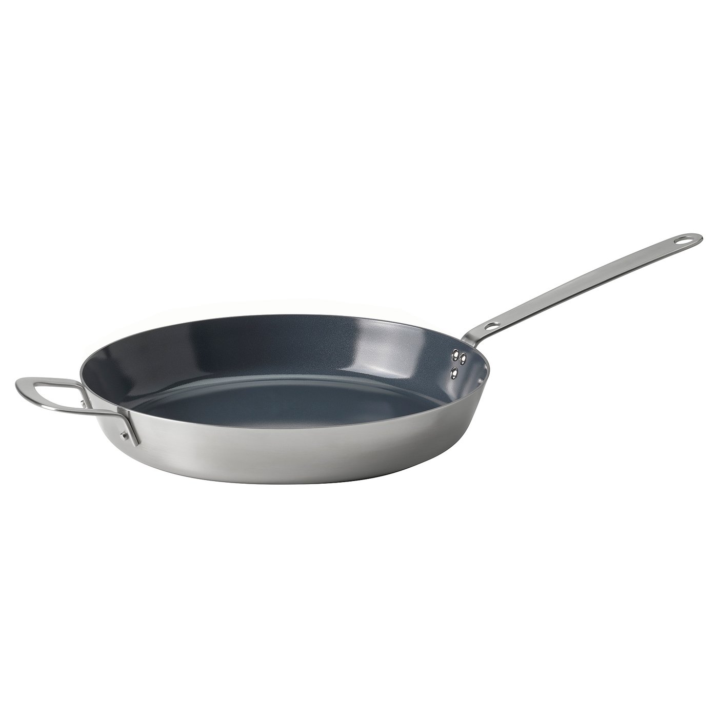 HEMKOMST frying pan, stainless steel/non-stick coating, 32 cm (13 ...