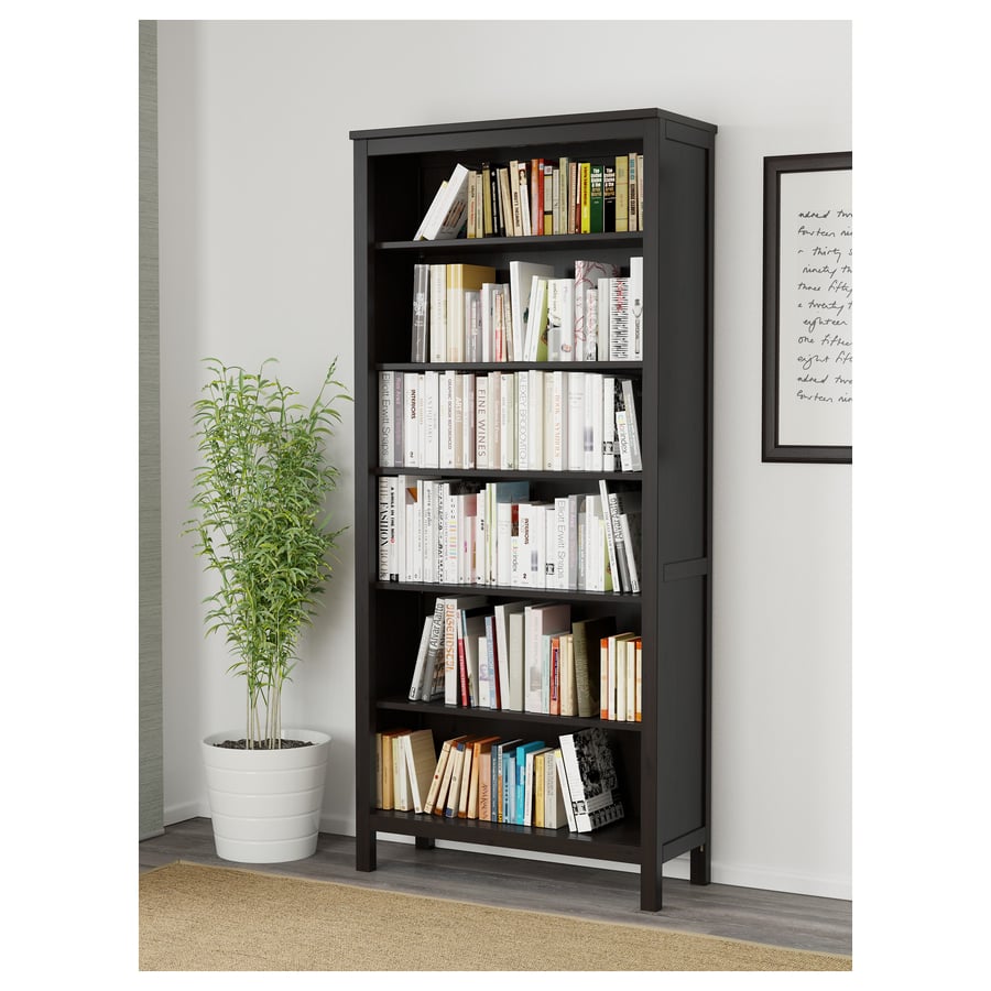 HEMNES bookcase, black-brown, 90x197 cm (353/8x771/2") - IKEA CA
