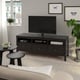 HEMNES TV bench, black-brown, 148x47x57 cm (581/4x181/2x221/2") - IKEA CA