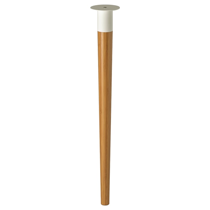 HILVER leg cone-shaped, bamboo, 70 cm (271/2") - IKEA CA