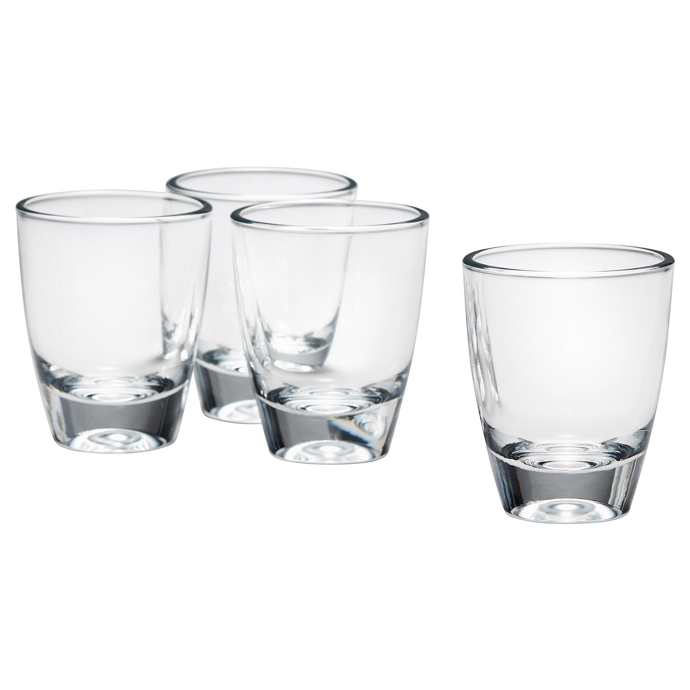 HUMLAFISK snaps glass, clear glass, 3.0 cl (1 oz) - IKEA CA