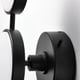 KABOMBA LED wall lamp, dimmable matte/black, 47x14 cm (19x6") - IKEA CA