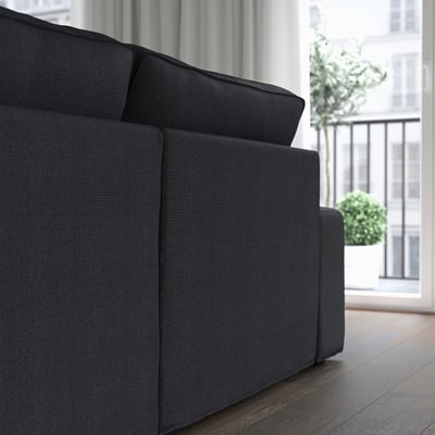 KIVIK loveseat with chaise, Tresund anthracite - IKEA CA