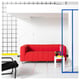 KLIPPAN loveseat, Långban bright red - IKEA CA
