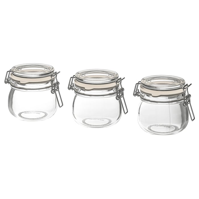 Mason & Glass Jars - Tins & Jars with Lids - IKEA CA