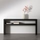 LACK console table, black-brown, 140x39 cm (551/8x153/8") - IKEA CA
