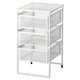 LENNART drawer unit, white - IKEA CA