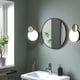 LINDBYN mirror, black, 50 cm (195/8") - IKEA CA
