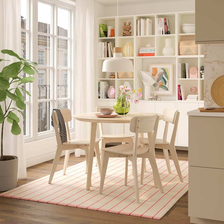 LISABO table, ash veneer, 105 cm (413/8") - IKEA CA