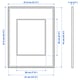 LOMVIKEN frame, black, 31x41 cm (12x16") - IKEA CA