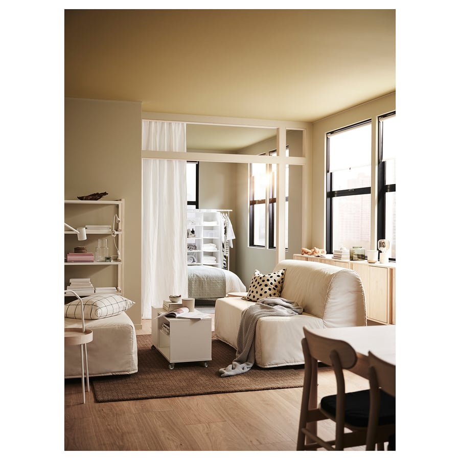 LYCKSELE MURBO sofabed, Ransta natural - IKEA CA