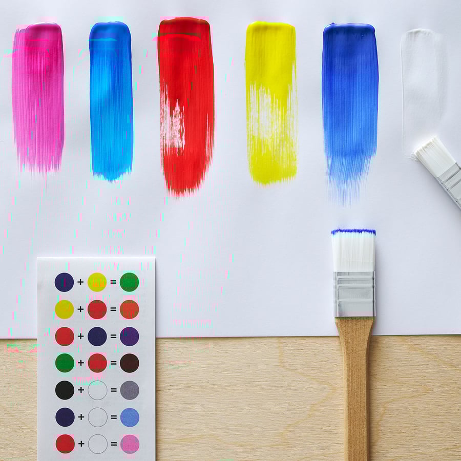 MÅLA paint, mixed colors, 400 ml (14 oz) - IKEA CA