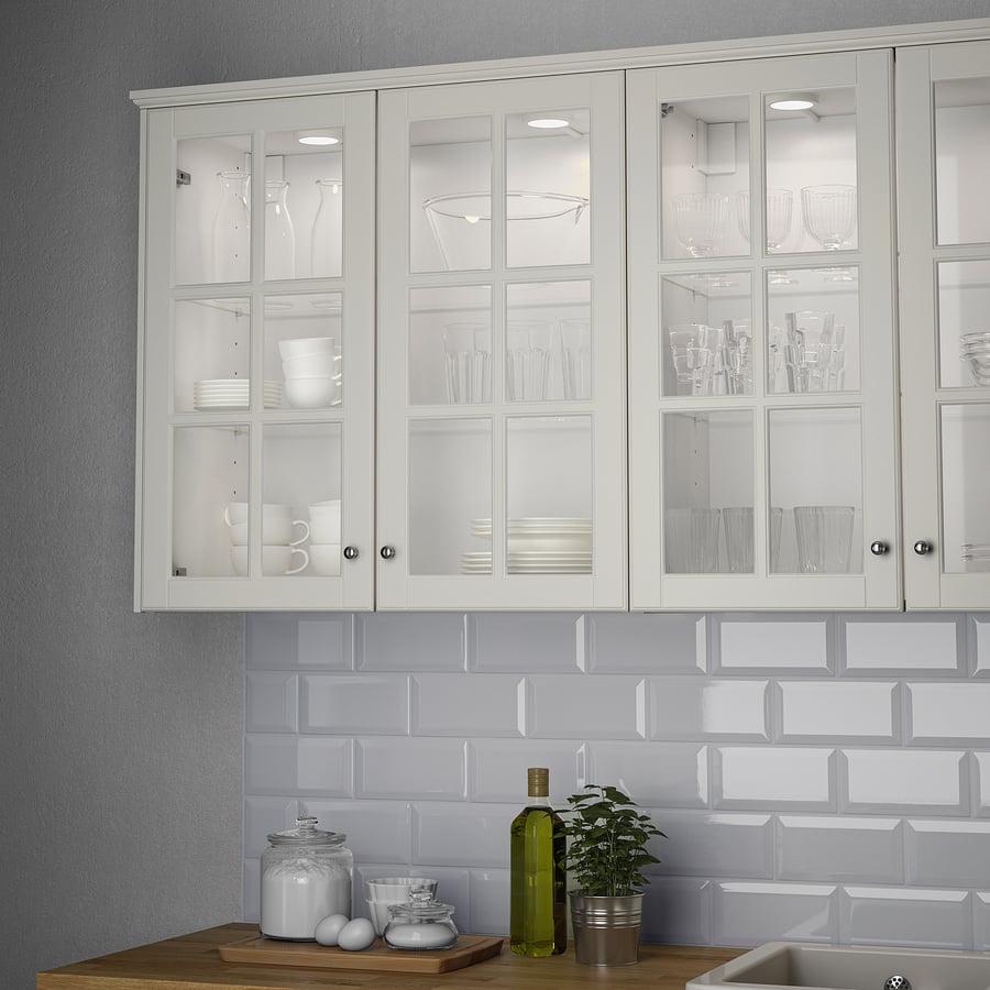 MITTLED LED spotlight, dimmable white - IKEA CA