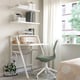 MITTPLAN desk, white, 80x60 cm (311/2x235/8") - IKEA CA