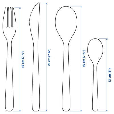 MOPSIG 16-piece cutlery set - IKEA CA