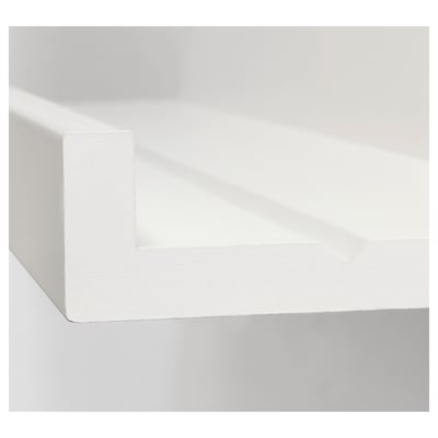 MOSSLANDA Picture ledge, white, 451/4" (115 cm) - IKEA CA