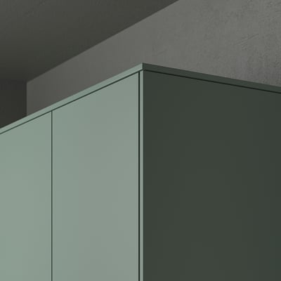 NICKEBO deco strip, matte gray-green, 221x1 cm (87x1/2") - IKEA CA