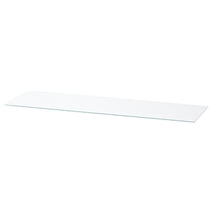 NORDLI Glass top, transparent, 63x181/2" (160x47 cm) - IKEA CA