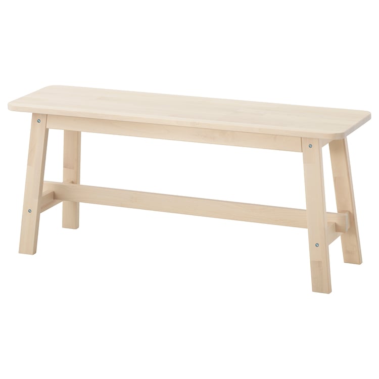 NORRÅKER bench, birch, 103 cm (401/2") - IKEA CA