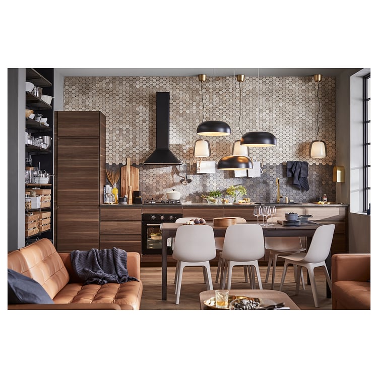 ODGER chair, white/beige - IKEA CA