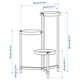 OLIVBLAD plant stand, indoor/outdoor black, 58 cm (22 ¾") - IKEA CA