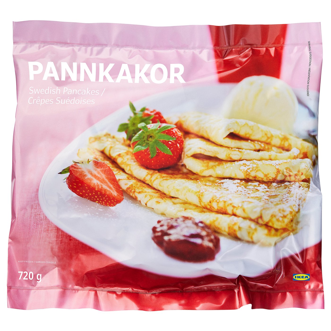 PANNKAKOR pancakes, frozen, 720 g (1 lb9 oz) - IKEA CA