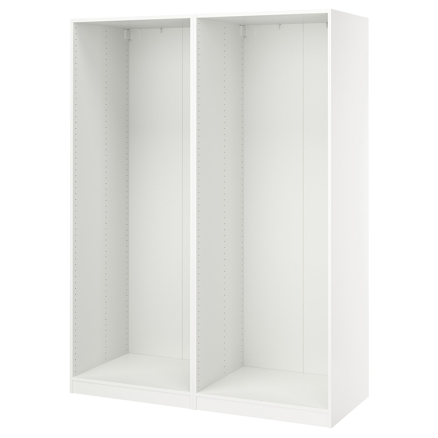 PAX 2 wardrobe frames, white, 150x58x201 cm (587/8x227/8x791/4") - IKEA CA