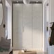 PAX / MISTUDDEN wardrobe combination, white/gray patterned, 150x60x236 ...