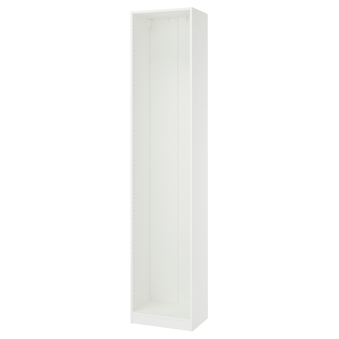 PAX wall-mounted storage frame, white, 50x35x236 cm (195/8x133/4x927/8 ...