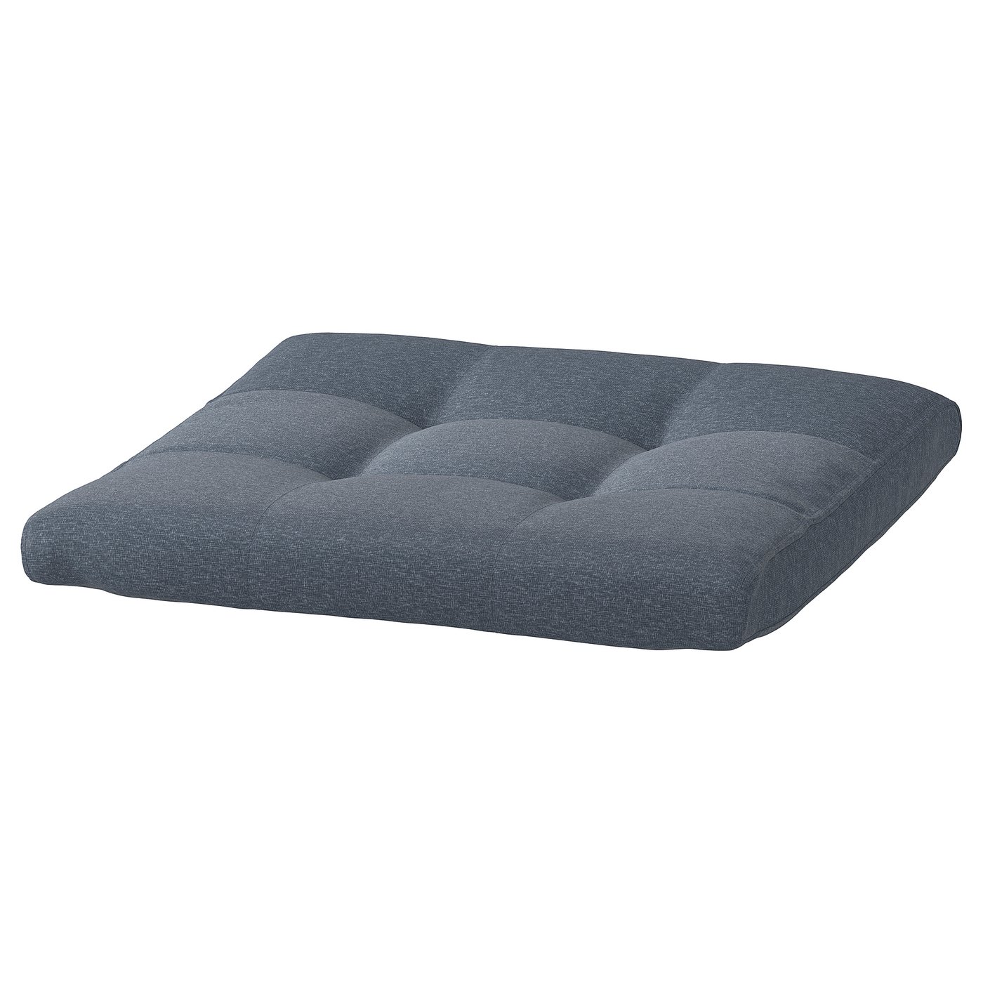 POÄNG footstool cushion, Gunnared blue, 55x50 cm (215/8x195/8") - IKEA CA