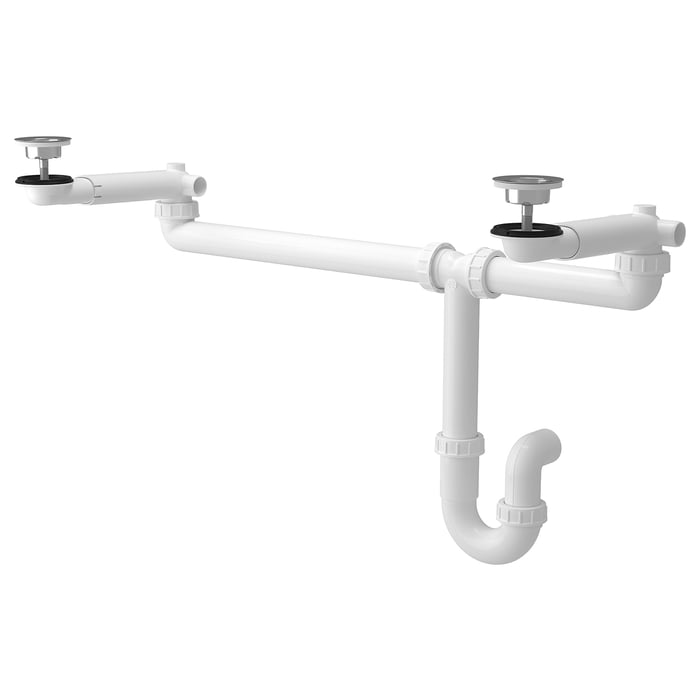 RÄNNILEN water trap, 2 bowls - IKEA CA