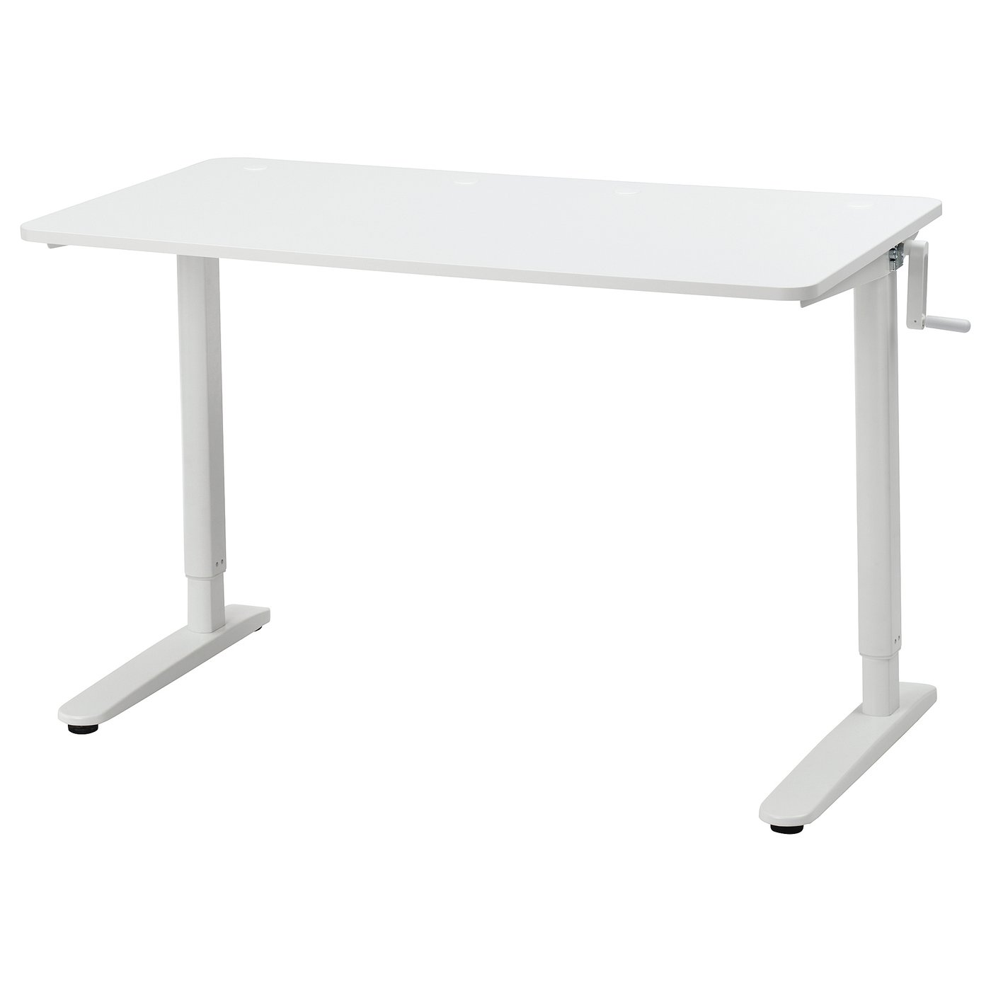 RELATERA desk sit/stand, white, 117x60 cm (461/8x235/8") - IKEA CA
