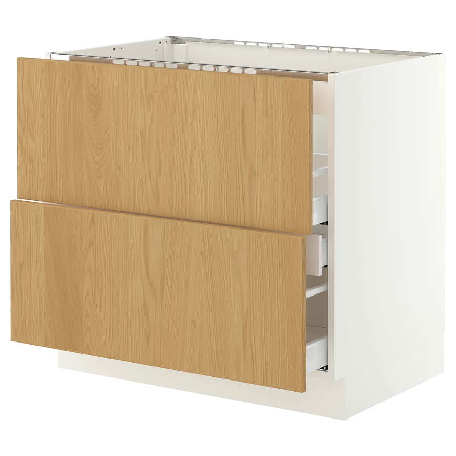SEKTION / MAXIMERA base cab f cktp/int extractor w drw, white/Sinarp ...