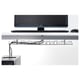SIGNUM cable management, horizontal, silver color, 70 cm (27 ½") - IKEA CA