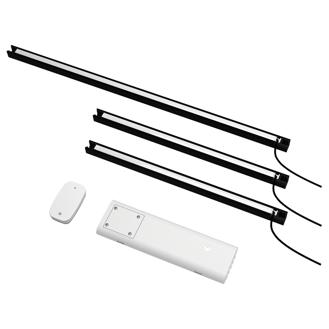 SILVERGLANS / RODRET Lighting kit, anthracite, 24/18" - IKEA CA