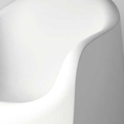 SKARPÖ armchair, outdoor, white - IKEA CA