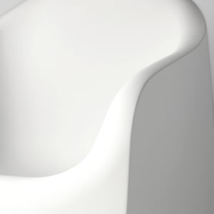 SKARPÖ Armchair, outdoor, white - IKEA CA