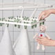 SLIBB hang dryer 24 clothes pegs, green - IKEA CA